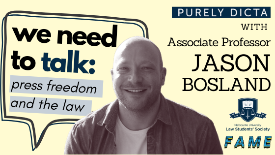 We Need to Talk: Press Freedom and the Law – vol 3 – Purely Dicta